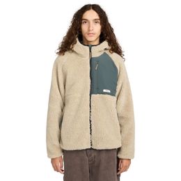 Element Herren Outdoorjacke "Wolfe Sherpa"oat milk, Gr. XL, Obermaterial: 100% Microfaser;, Jacken