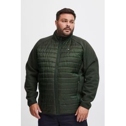Blend Herren Kurzjacke "BHSweatshirt"deep forest, Gr. XXXL, unifarben, Web, 60% Baumwolle, 40% Polyester, Jacken, Stilvolle &Uuml;bergangsjacke