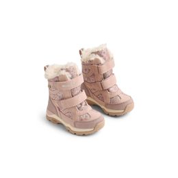 Stiefel Wheat "Wheat Winterboot Trailor Tex", M&auml;dchen, Gr. 25, rose powder, unifarben, Schuhe Stiefel