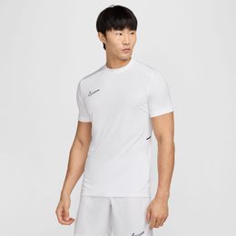 Fu&szlig;balltrikot Nike "Nike Academy Men's Dri-FIT Short-Sleeve Soccer Top", Herren, Gr. XXL, wei&szlig;, wei&szlig;,, Obermaterial: 100% Polyester, Rundhals, Trikots Fu&szlig;balltrikot, f&uuml;r Training und Freizeit, mit seitlichen Mesh-Eins&auml;tzen, Kurzarm