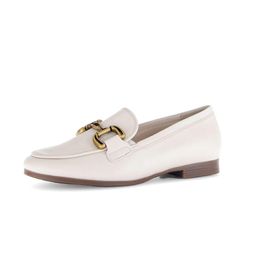 Slipper Gabor "Slipper", Damen, Gr. 35, creme, Schuhe Slipper