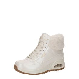 Skechers Schn&uuml;rstiefelette 'UNO RUGGED' Damen Gr&ouml;&szlig;e 38 offwhite Winterschuhe