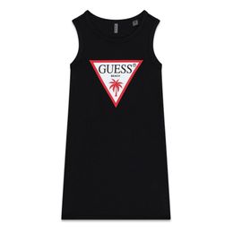 Guess Kleid M&auml;dchen Gr&ouml;&szlig;e 116 knallrot / schwarz / wei&szlig;