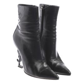 SAINT LAURENT Stiefeletten Damen Gr&ouml;&szlig;e 39 schwarz