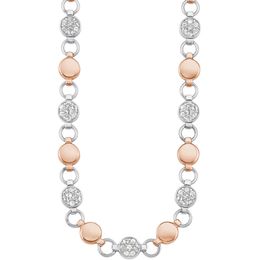 s.Oliver Kette Damen Gr&ouml;&szlig;e One Size rosegold / silber