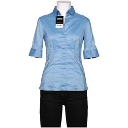 BOSS Black Bluse Damen Gr&ouml;&szlig;e XS blau