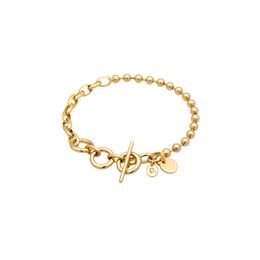 Elli Premium Armband Damen Gr&ouml;&szlig;e 19 gold