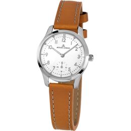 Jacques Lemans Uhr Damen Gr&ouml;&szlig;e One Size hellbraun / silber