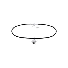 Elli Choker Damen Gr&ouml;&szlig;e One Size schwarz / silber