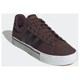 Sneaker Adidas SPORTSWEAR "DAILY 4.0", Damen, Gr. 46, wei&szlig; (shadow braun, core schwarz, cloud wei&szlig;), Synthetik, Textil, Schuhe Sneaker