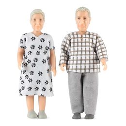 Lundby Puppenhauszubeh&ouml;r '&Auml;lteres Paar Jamie' Gr&ouml;&szlig;e S/XXL beige / grau / schwarz / wei&szlig;