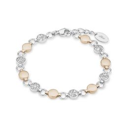 s.Oliver Armband Damen Gr&ouml;&szlig;e One Size rosegold / silber