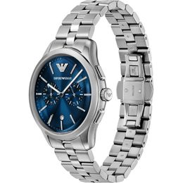 Emporio Armani Uhr Herren Gr&ouml;&szlig;e One Size dunkelblau / silber