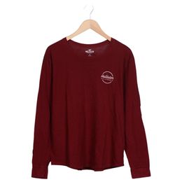 Hollister Langarmshirt Damen Gr&ouml;&szlig;e L rot