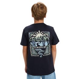 Quiksilver Jungen T-Shirt "Ev Desert Waves"schwarz navy, Gr. 14, Obermaterial: 100% Walkfrottier;, Shirts