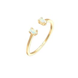 Elli Ring 'Opal' Damen Gr&ouml;&szlig;e 50/60 gold