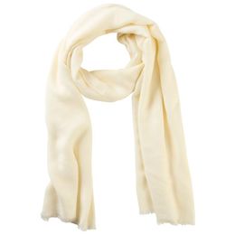 Laura Scott Scarf female Beige size One Size