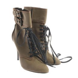 Balmain Stiefeletten Damen Gr&ouml;&szlig;e 39.5 braun