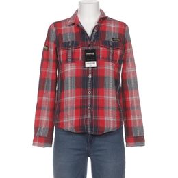 Superdry & Co Bluse Damen Gr&ouml;&szlig;e M rot