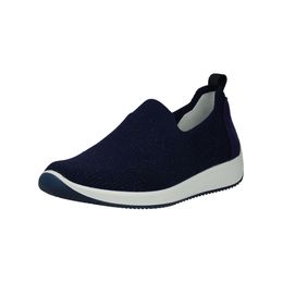 Ara Damen Slipper "Ara Slipper Textil", Gr. 38, blau, Textil, Schuhe