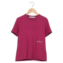 Calvin Klein Jeans T-Shirt Damen Gr&ouml;&szlig;e S pink