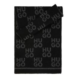 Hugo Scarf 'Martyn' male Black size One Size