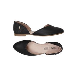 Toms Shoes TOMS Ballerina Damen Gr&ouml;&szlig;e 38.5 schwarz