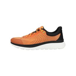 Geox Herren Sneaker "Geox Sneaker Textil", Gr. 44, orange, Textil, Schuhe