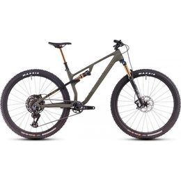 Cube AMS One11 C:68X TM MTB-Fully 29" dustyolive'n'gold XL | Dienstrad-Leasing m&ouml;glich