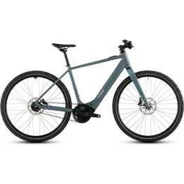 Cube Editor Hybrid SLT 400 Wh X E-Bike Diamant 28" smaragdgrey'n'prism 54 cm | Dienstrad-Leasing m&ouml;glich