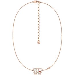 Emporio Armani Kette Damen Gr&ouml;&szlig;e One Size rosegold / rot / transparent