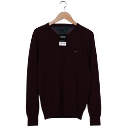 Tommy Hilfiger Pullover Herren Gr&ouml;&szlig;e S bordeaux