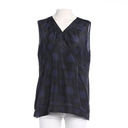 Marni Top / Seidentop Damen Gr&ouml;&szlig;e M blau