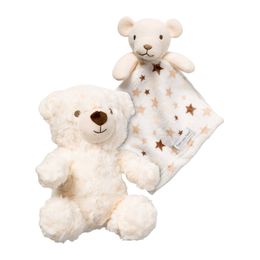 Snuggle Tots Set 'B&auml;r' M&auml;dchen Gr&ouml;&szlig;e S/XXL braun / wei&szlig;