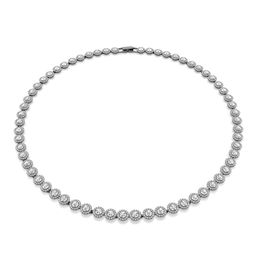 Swarovski Kette Herren Gr&ouml;&szlig;e One Size silber