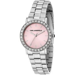 K by KARL LAGERFELD Karl Lagerfeld Uhr Damen Gr&ouml;&szlig;e One Size ros&eacute; / silber