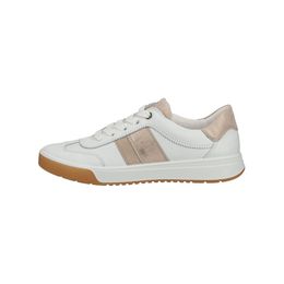 Ara Damen Sneaker "Ara Sneaker Glattleder", Gr. 41,5, beige, Glattleder, Schuhe