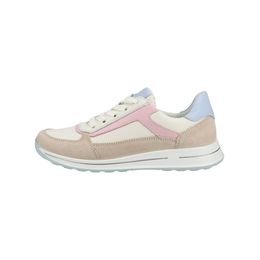 Ara Damen Sneaker "Ara Sneaker Leder", Gr. 38beige, pink, Leder, Schuhe