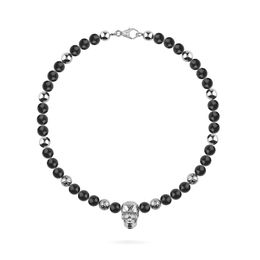 Philipp Plein Jewellery Kette Herren Gr&ouml;&szlig;e One Size schwarz / silber