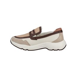 Ara Damen Slipper "Ara Slipper Leder/Mesh", Gr. 39, braun, Leder, Textil, Schuhe