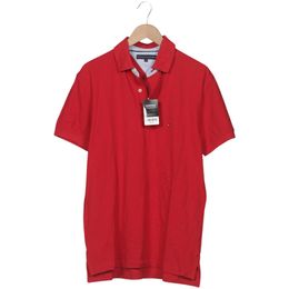 Tommy Hilfiger Poloshirt Herren Gr&ouml;&szlig;e L rot