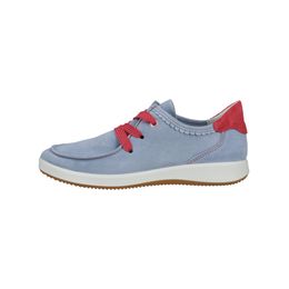 Ara Damen Sneaker "Ara Sneaker Veloursleder", Gr. 38, blau, Veloursleder, Schuhe