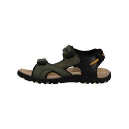 Geox Herren Sandale "Geox Wanderschuhe Nubukleder", Gr. 43schwarz, gr&uuml;n, Nubukleder, Schuhe