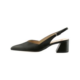 H&ouml;gl H&Ouml;GL Damen Slingpumps "H&ouml;gl Pumps Leder", Gr. 40, schwarz, Leder, Schuhe