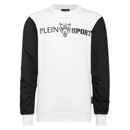 Plein Sport Sweatshirt 'Tiger' Herren Gr&ouml;&szlig;e 4XL schwarz / wei&szlig;