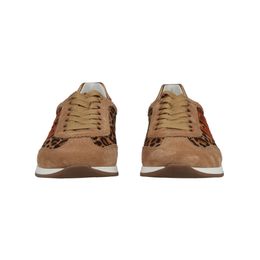 Ara Damen Sneaker "Ara Sneaker Veloursleder/Textil", Gr. 44, braun, Textil, Veloursleder, Schuhe