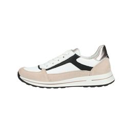 Ara Damen Sneaker "Ara Sneaker Leder", Gr. 42wei&szlig;, schwarz, Leder, Schuhe