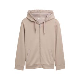Tom Tailor Women + Sweatjacke Damen Gr&ouml;&szlig;e 6XL taupe