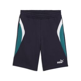 Puma Shorts 'Essentials' Jungen Gr&ouml;&szlig;e 140 navy / gr&uuml;n / wei&szlig;