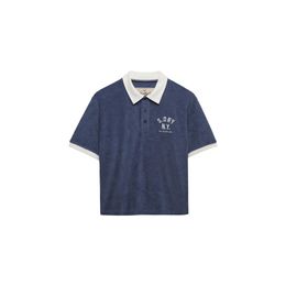 Superdry & Co Poloshirt 'Heritage' Damen Gr&ouml;&szlig;e L marine / wei&szlig;